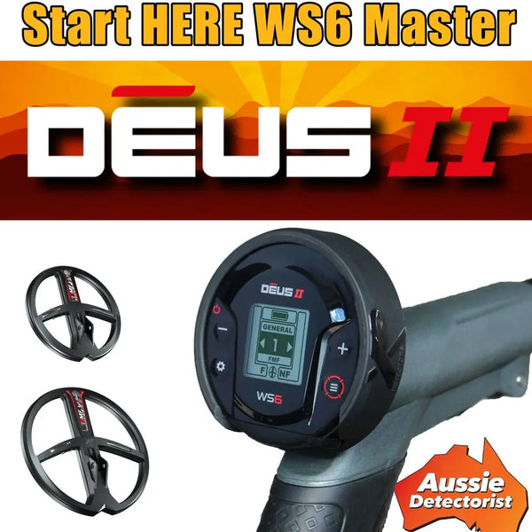 XP Deus 2 Fast and Light Multi Frequency Metal Detector with 5 year warranty – Aussie Detectorist